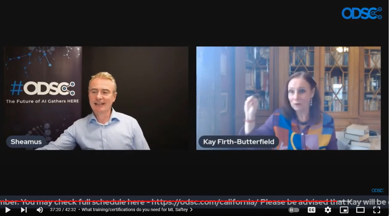 Conversation: AI Governance - Kay Firth-Butterfield Conversation: AI Governance - Kay Firth-Butterfield